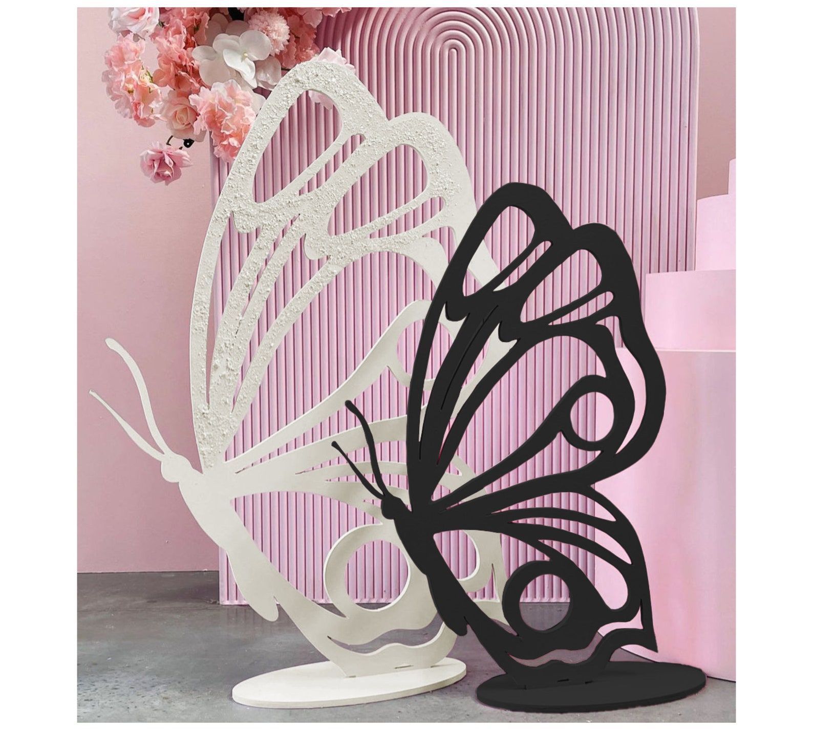 Wooden Butterfly Prop, Birthday Butterflies Party, Butterfly Princess ...