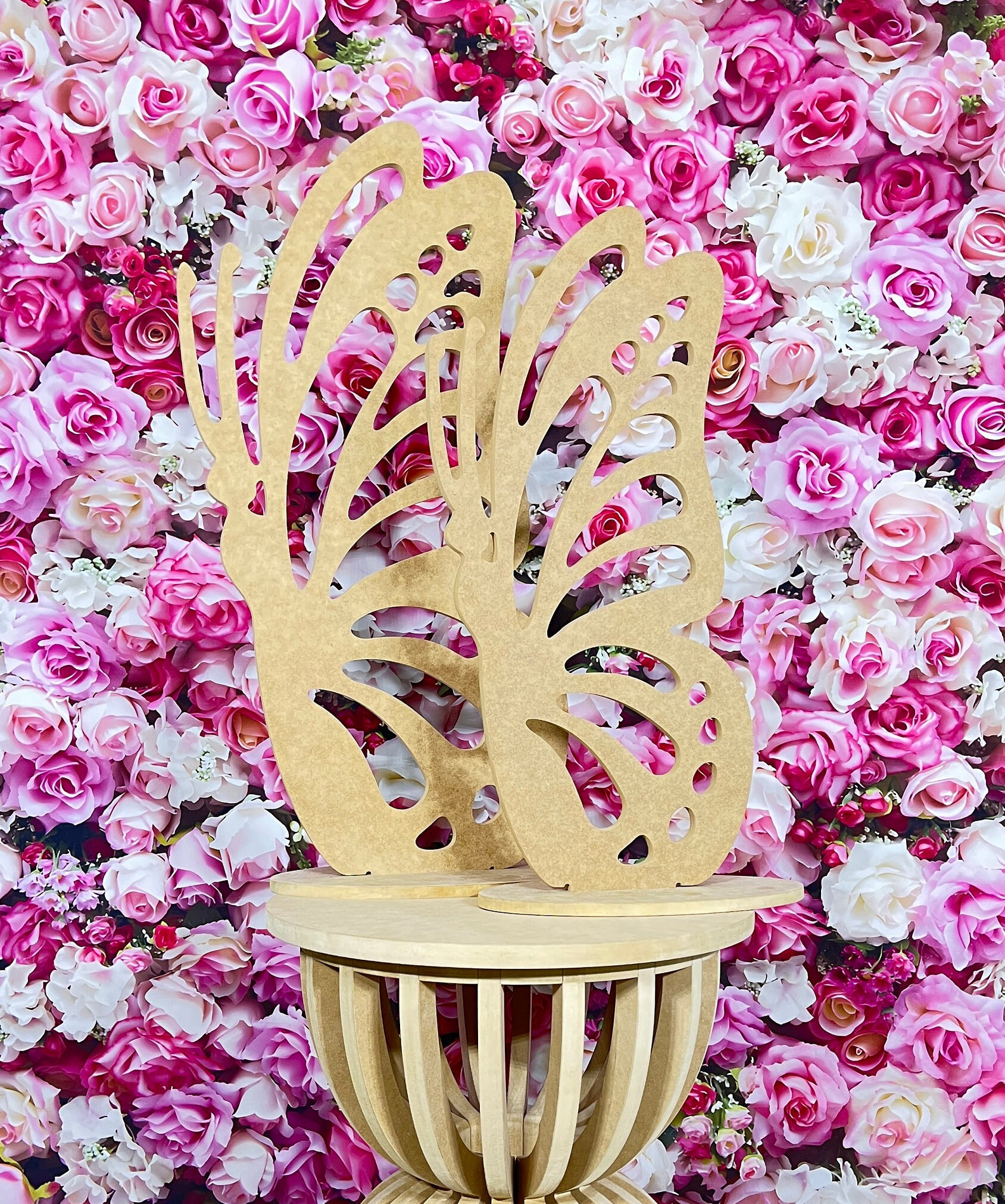 Wooden Butterfly Backdrop, Butterfly Party Prop, Birthday Butterfly ...