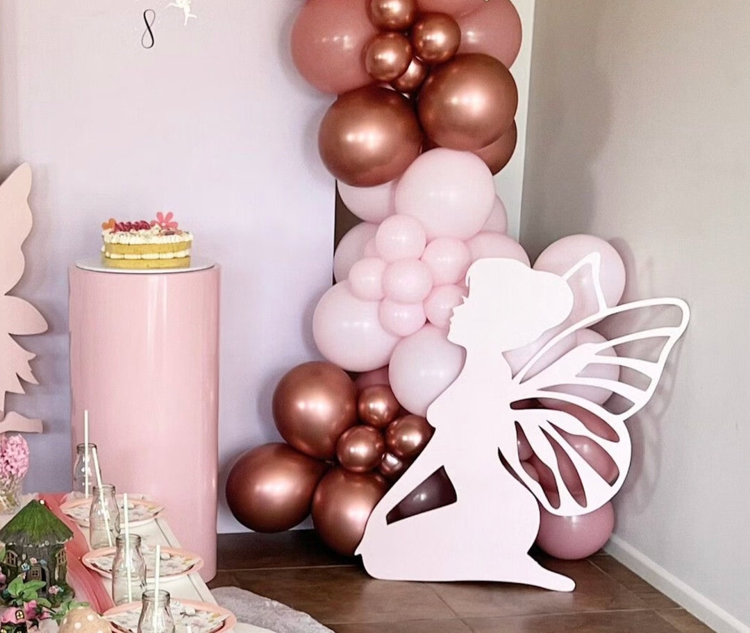 Wood Butterfly Fairy Princess, Butterfly Fairy Backdrop,butterfly Party ...