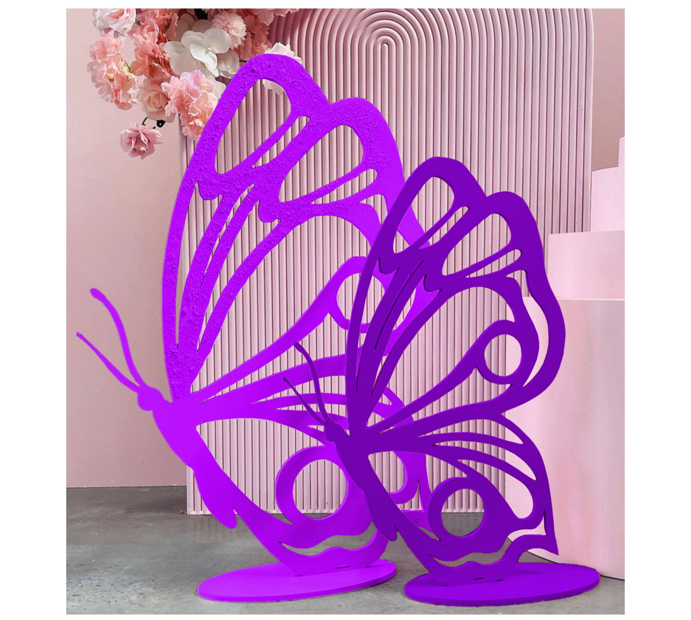 Wooden Butterfly Prop, Birthday Butterflies Party, Butterfly Princess ...