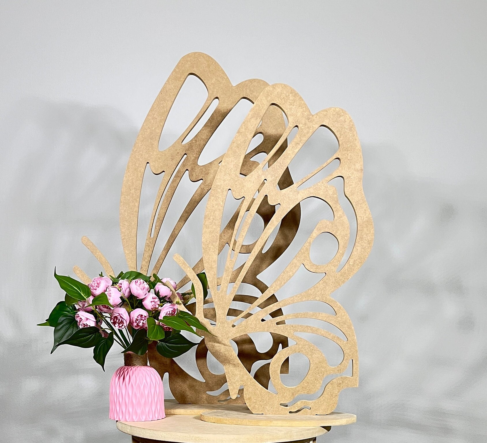 Wooden Butterfly Prop, Birthday Butterflies Party, Butterfly Princess ...