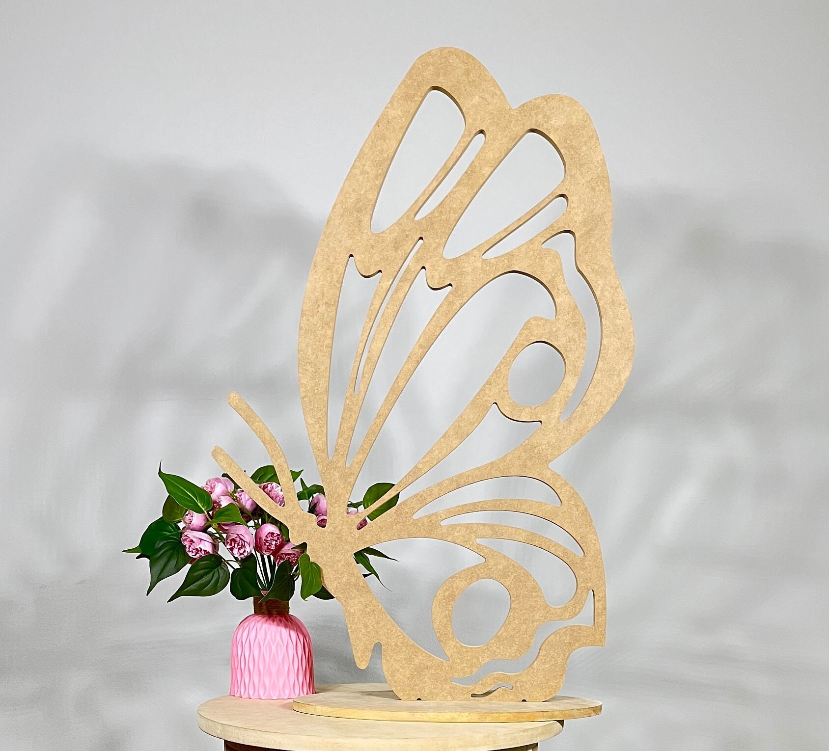 Wooden Butterfly Prop, Birthday Butterflies Party, Butterfly Princess ...