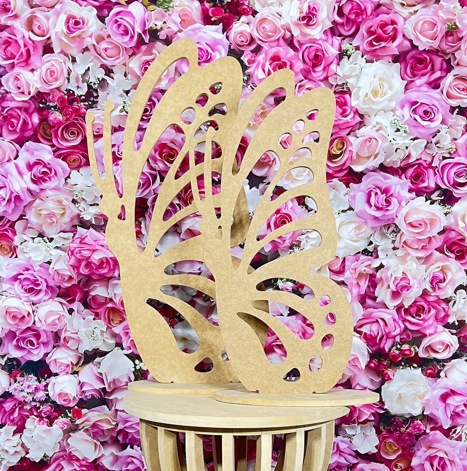 Wooden Butterfly Backdrop, Butterfly Party Prop, Birthday Butterfly ...