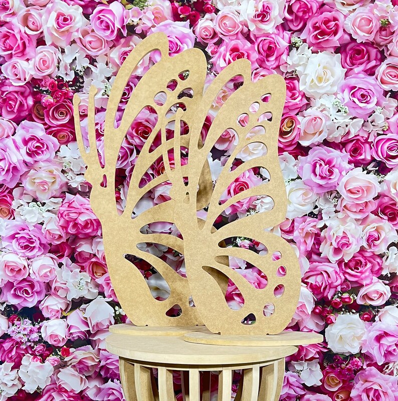 Wooden Butterfly Backdrop, Butterfly Party Prop, Birthday Butterfly ...