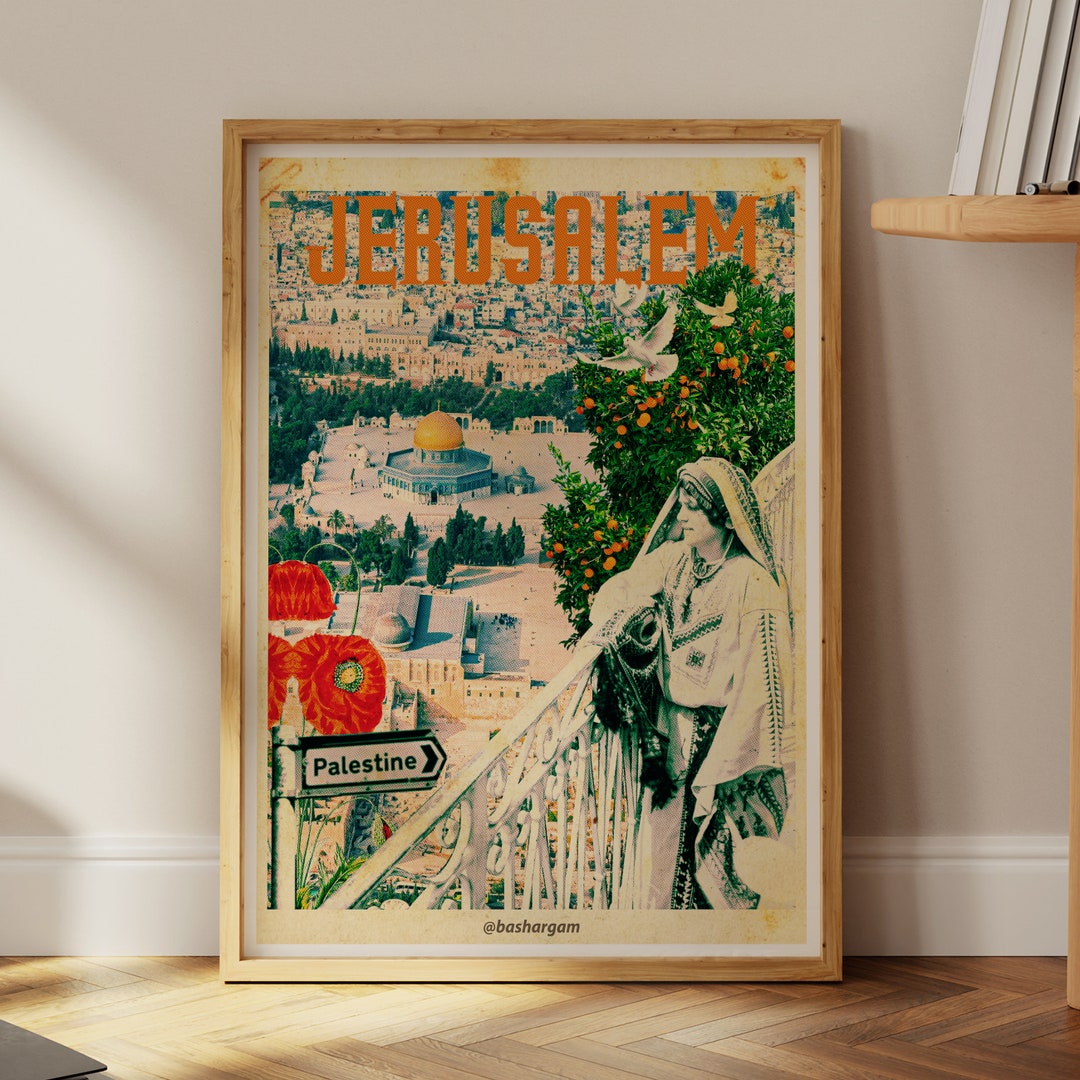 Palestine Poster No 10, Palestine Print, Palestine Art Print, Palestine ...