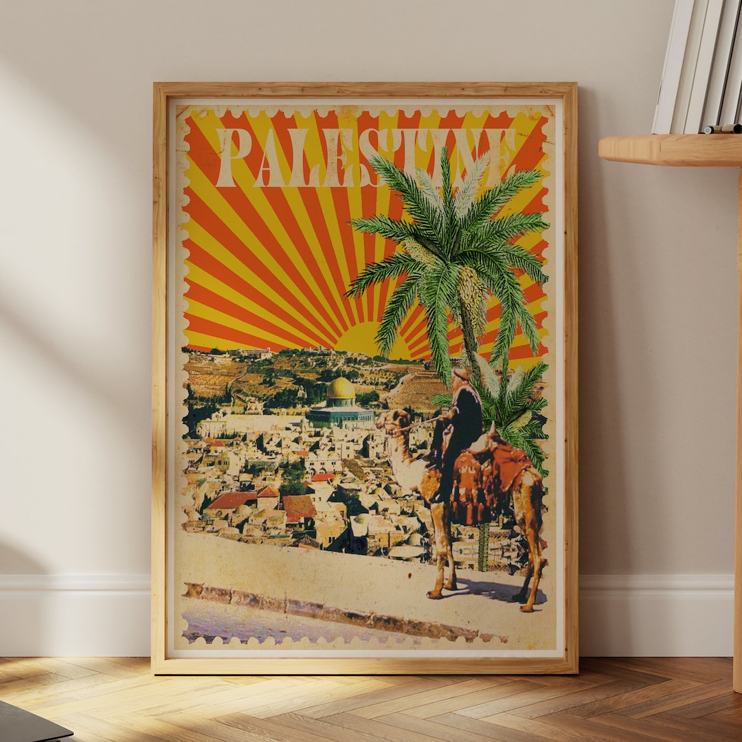 Palestine Poster No 1, Palestine Print, Palestine Art Print, Palestine ...