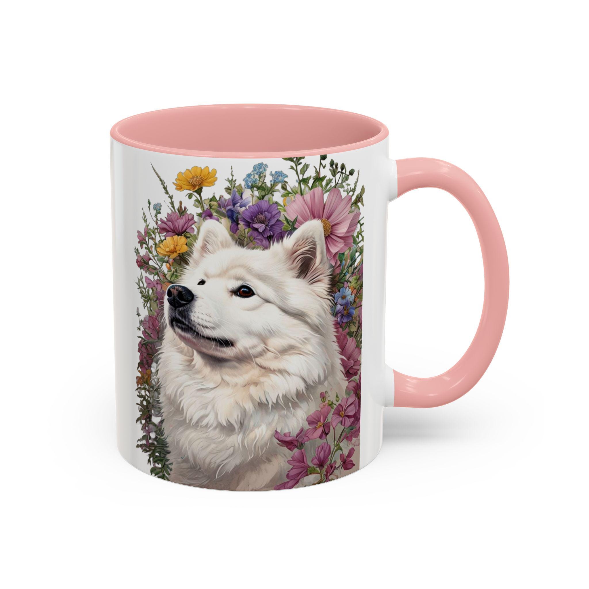 Samoyed Coffee Mug, Unique Dog Lover's Gift, Ceramic Cup, Pet Owner ...