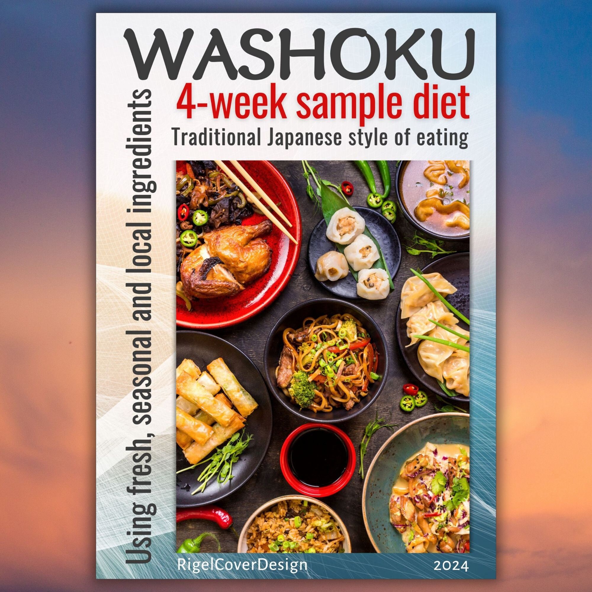 Washoku Diet Healthy Eating Japanese Cuisine 4-week Diet Healthy ...