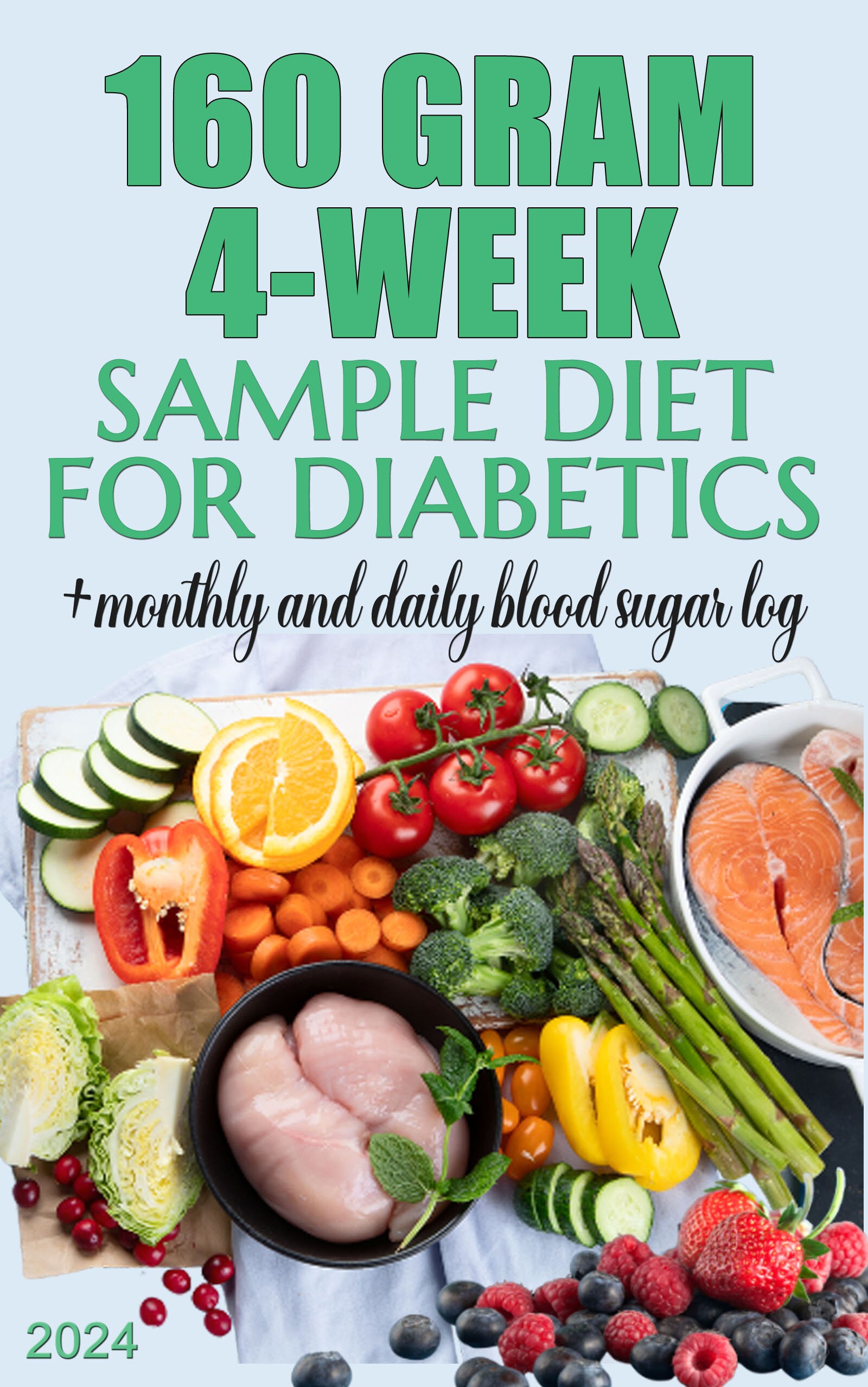 Diabetic Sample Diet 4-week 160 Gram Sample Diet for Diabetics Diet ...