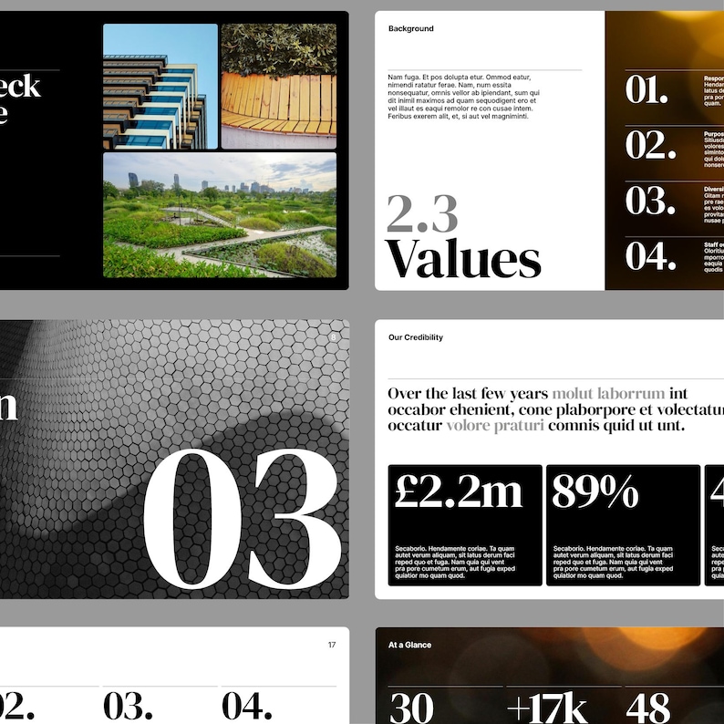 Pitch Deck Template for Canva | Business Proposal Presentation ...