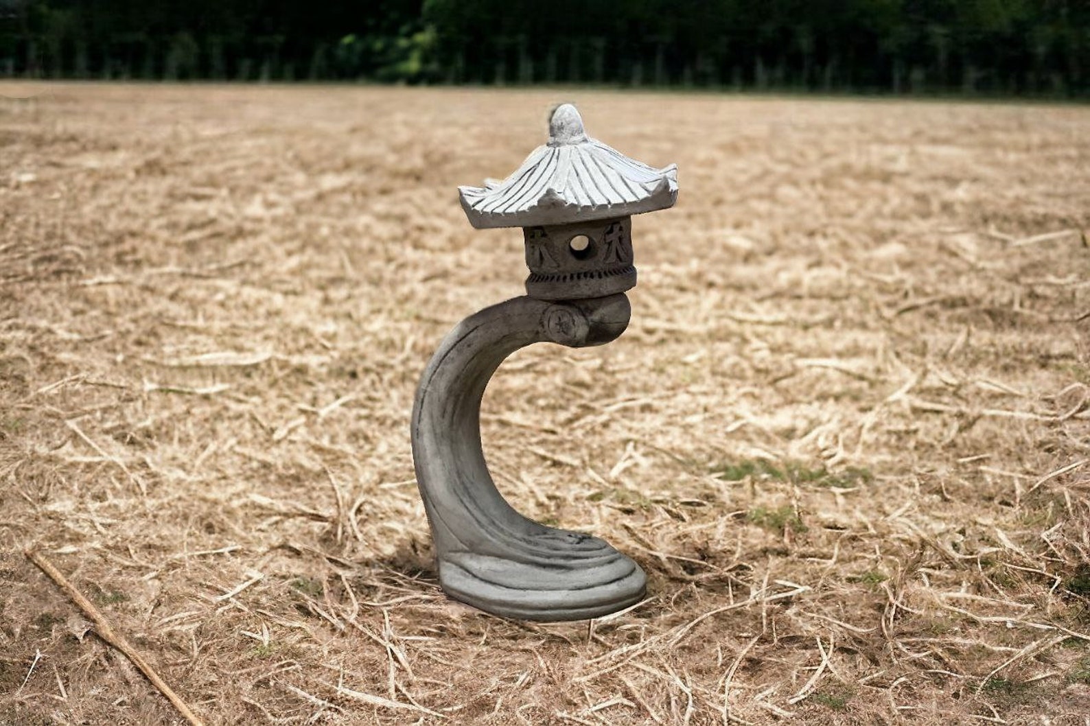 Ranki Arm Statue Detailed Pagoda Asian Decoration Oriental Lantern ...