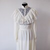 Vintage Set of Long Nightgown and Cape - Etsy