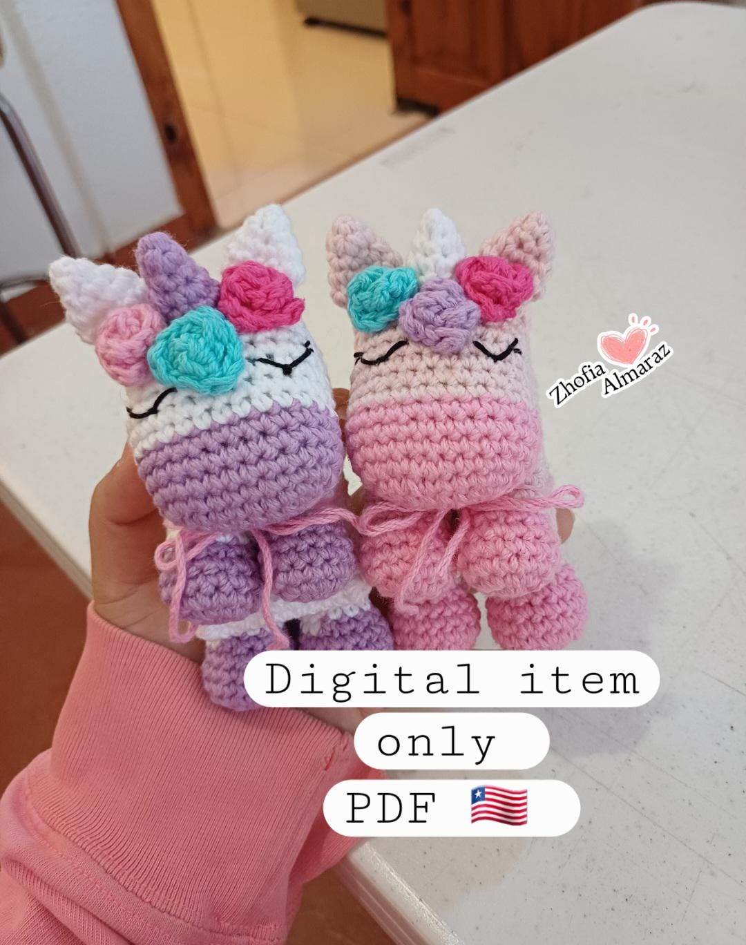 Unicorn Book Separator Crochet Pattern - Etsy