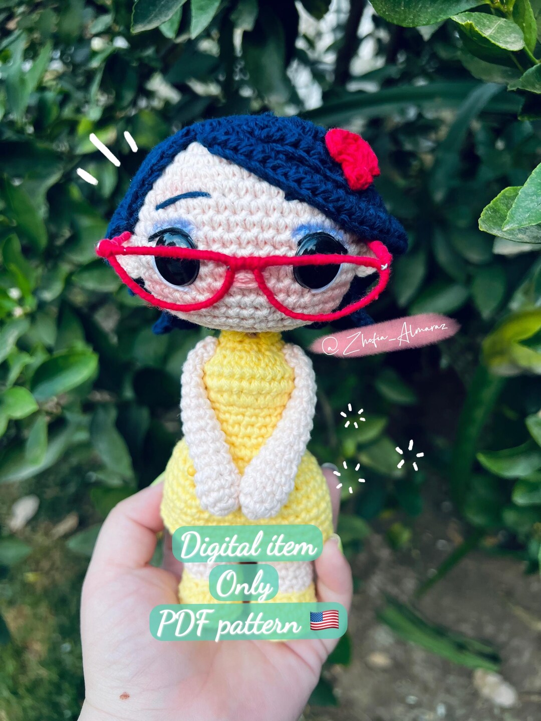Kira AMIGURUMI Inspired Rugrats Crochet Pattern - Etsy