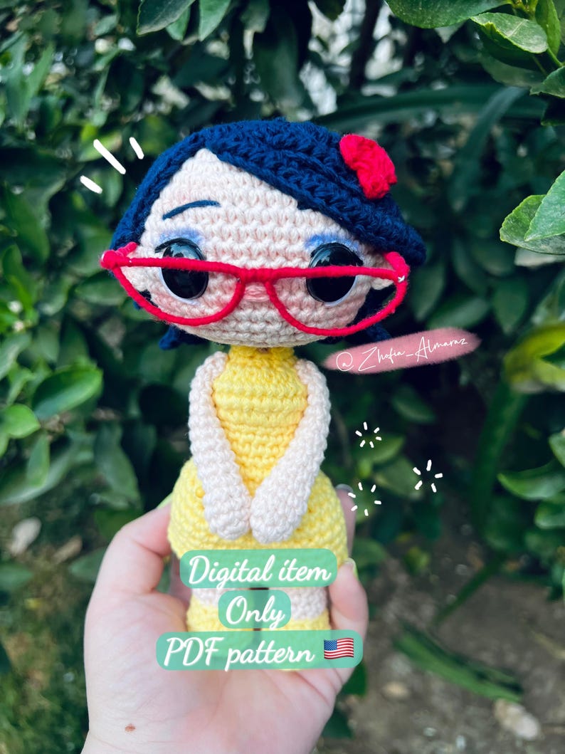 Kira AMIGURUMI Inspired Rugrats Crochet Pattern - Etsy