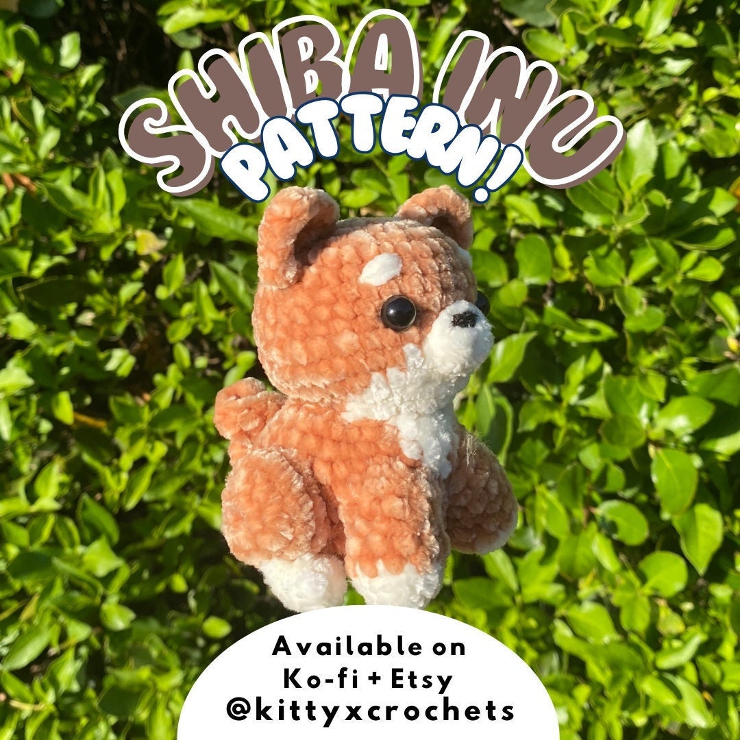 Chubby Shiba Inu Crochet Pattern - Etsy