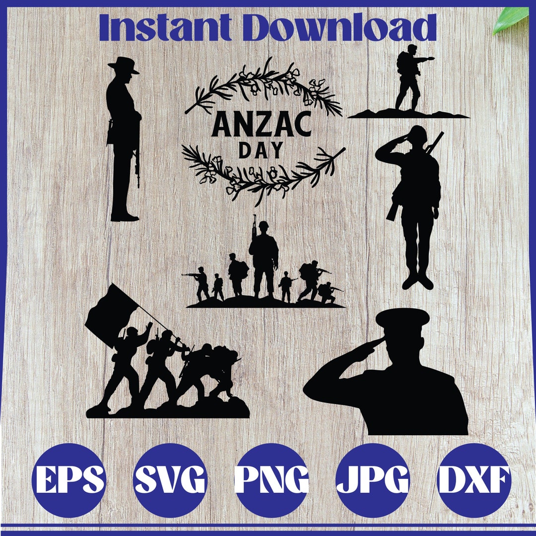 Anzac Day Svg / Lest We Forget Svg / Anzac Cut Files Svg / We Remember ...