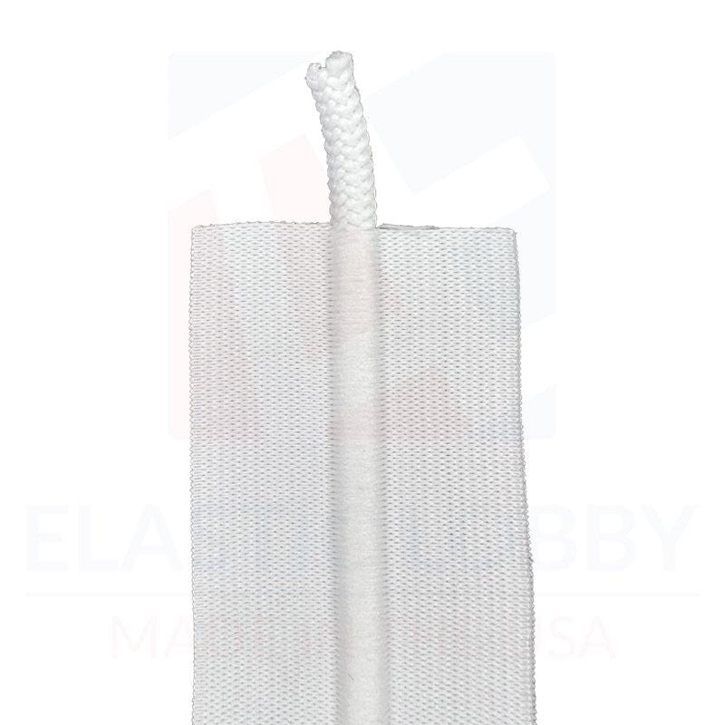 2 51mm White Drawcord Elastic US Made - Etsy