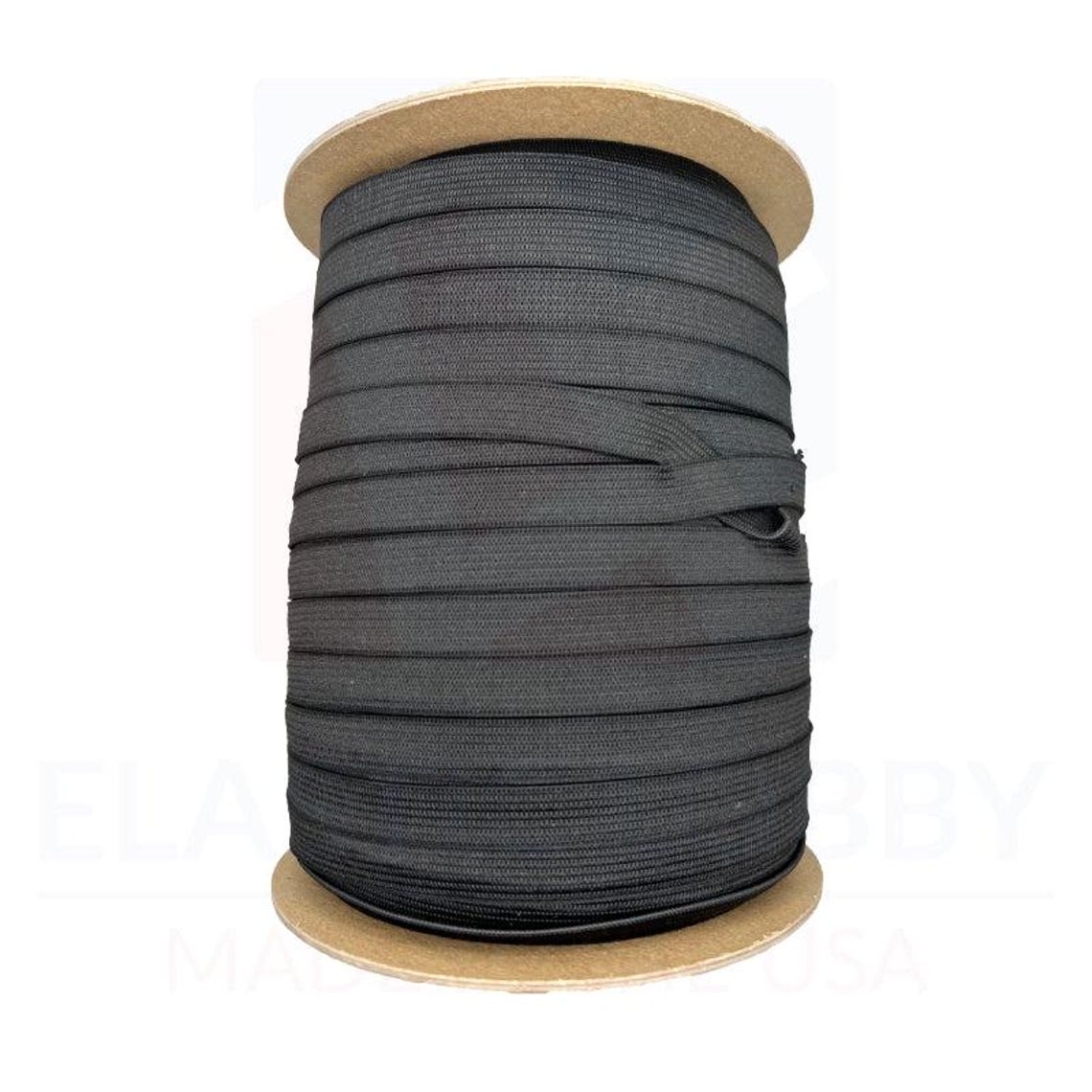1/2" (13mm) Heavy Black Knitted Elastic - US Made - Etsy