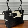 Cowhide Tote Bag, Real Cowhide Hair on Bag Natural Hair on Cowhide ...