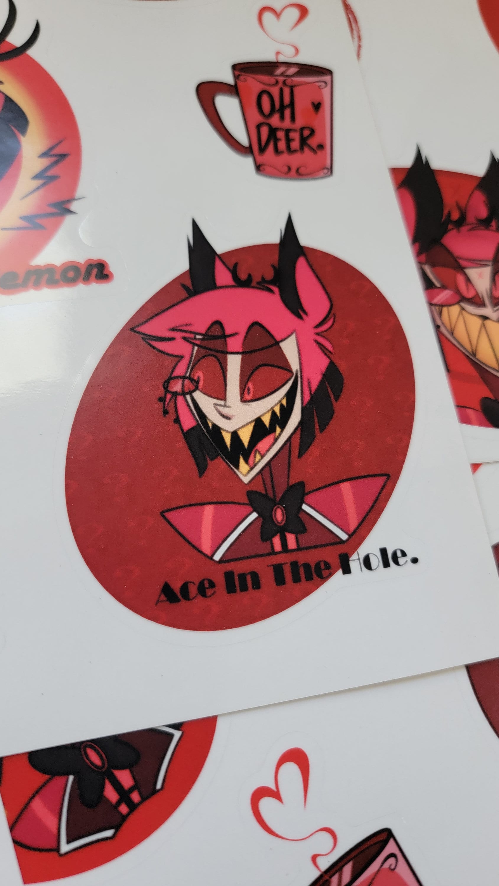 Alastor Hazbin Hotel Stickers - Etsy