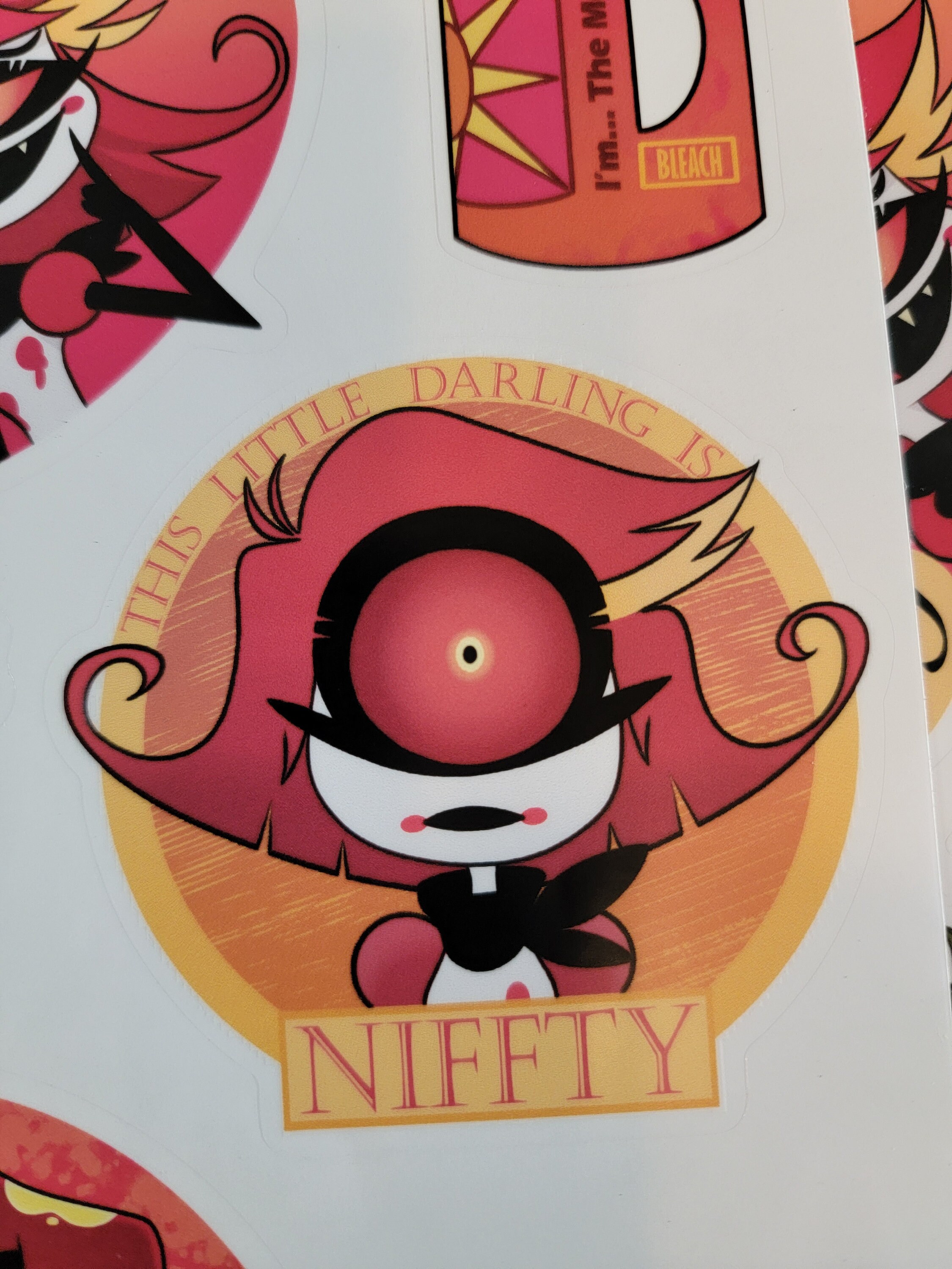 Niffty Hazbin Hotel Stickers - Etsy