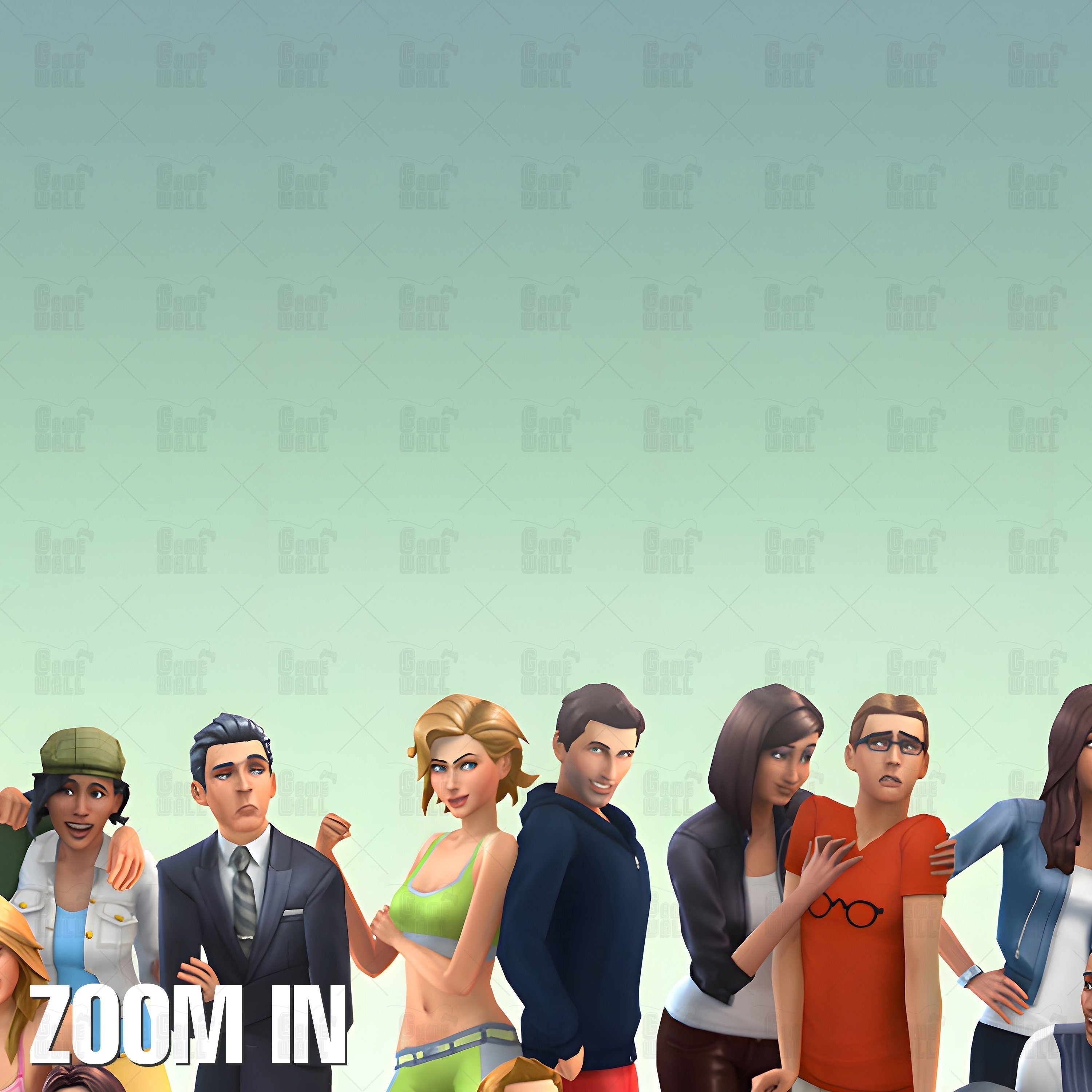 The Sims 4 Poster, Gaming Room Poster, Gaming Wall Poster, Gaming Print ...