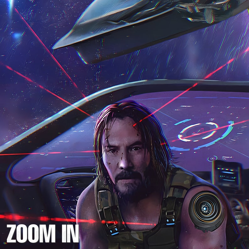 Cyberpunk 2077 Poster, Gaming Room Poster, Gaming Wall Poster, Gaming ...