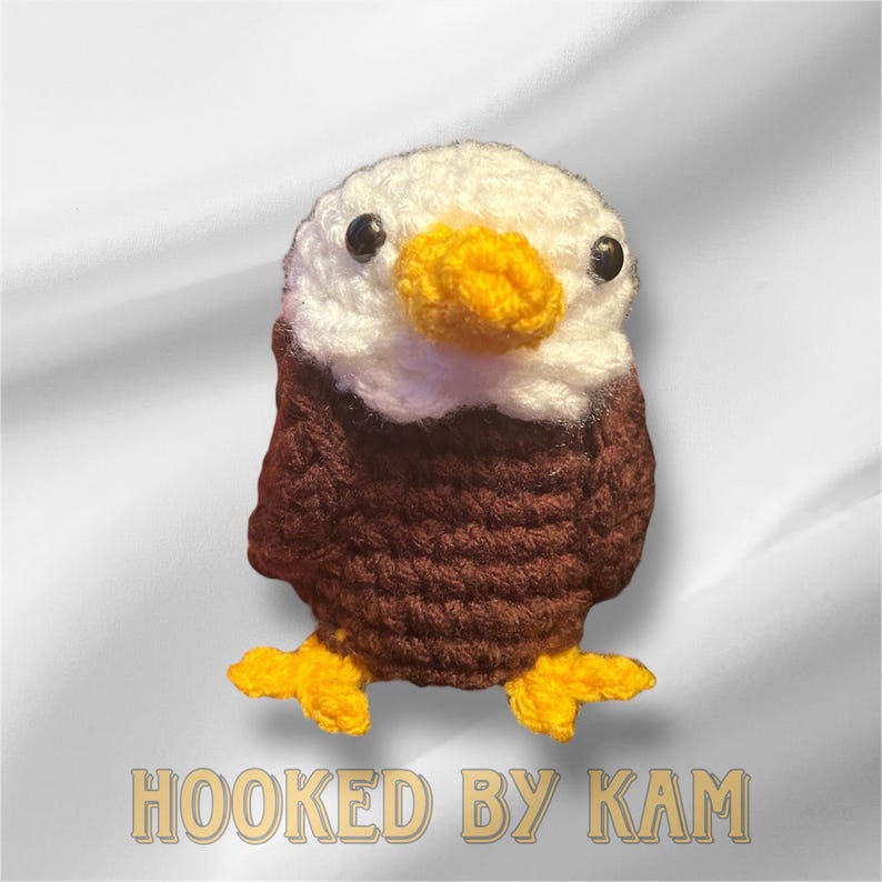 Bald Eagle Crochet Plush - Etsy