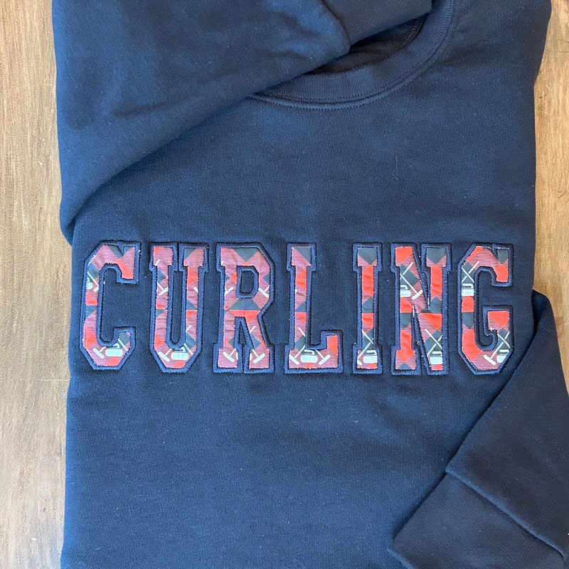 Curling Sweater - Etsy