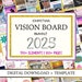 2025 Christian Vision Board Bundle, Scripture Cards & Elements (digital ...