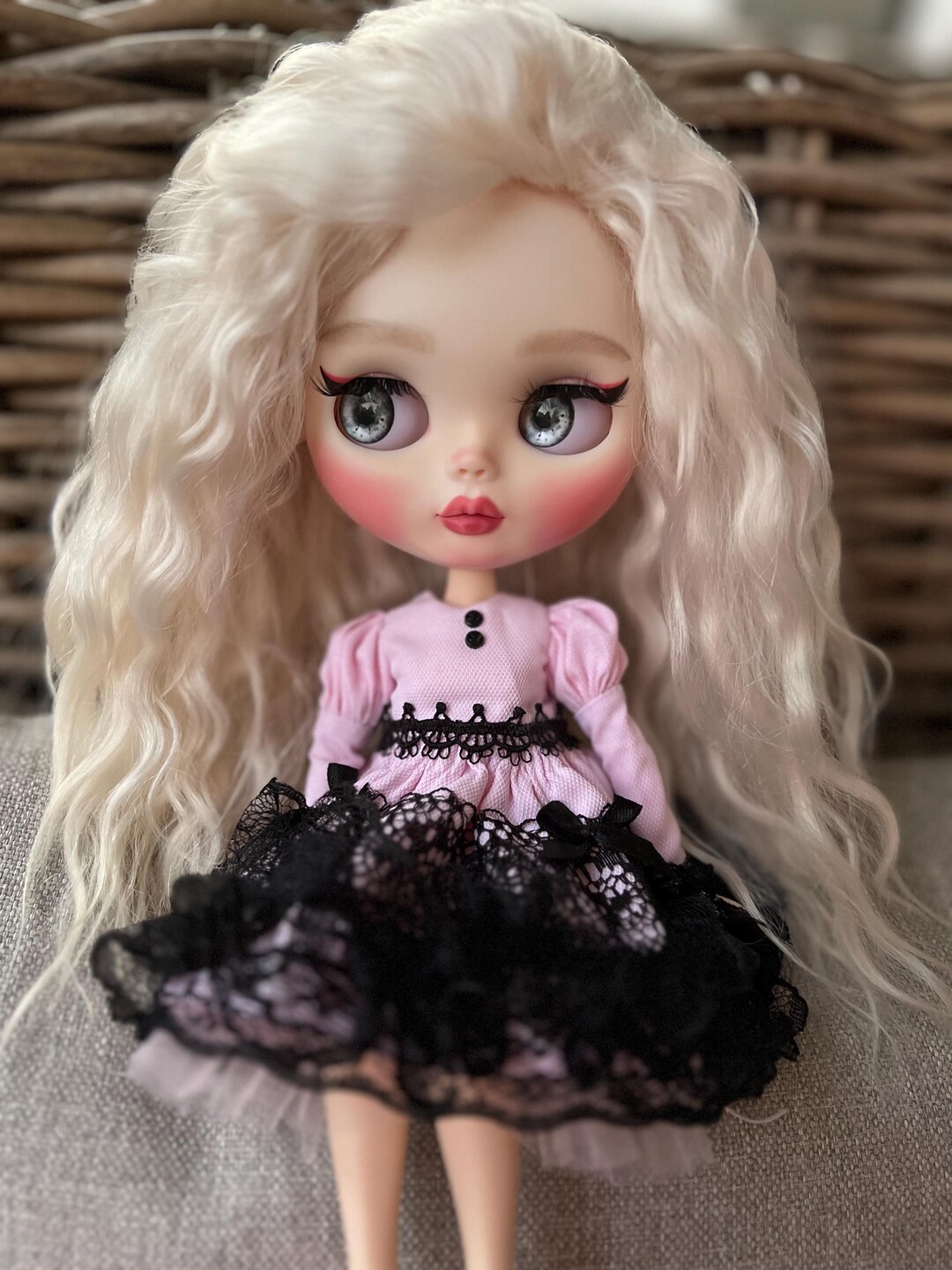 Miss Tenderness. Custom Blythe Doll. Handmade Product. OOAK Doll. TBL ...