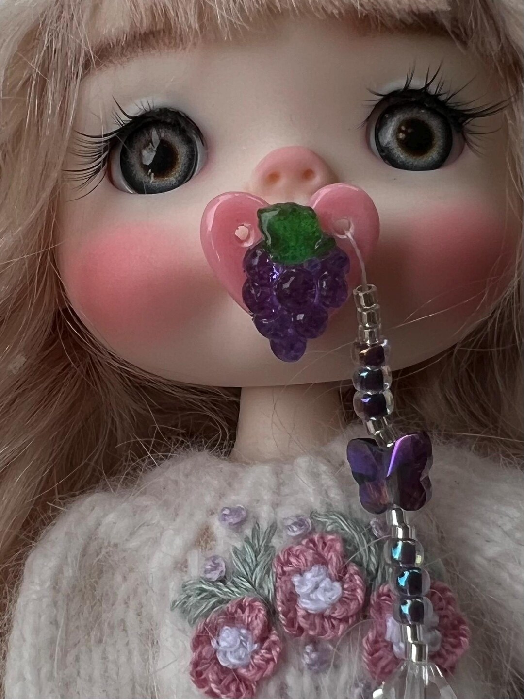 Doll Pacifier. BJD Doll Pacifier. Pacifier for OB11 Other Similar Dolls ...