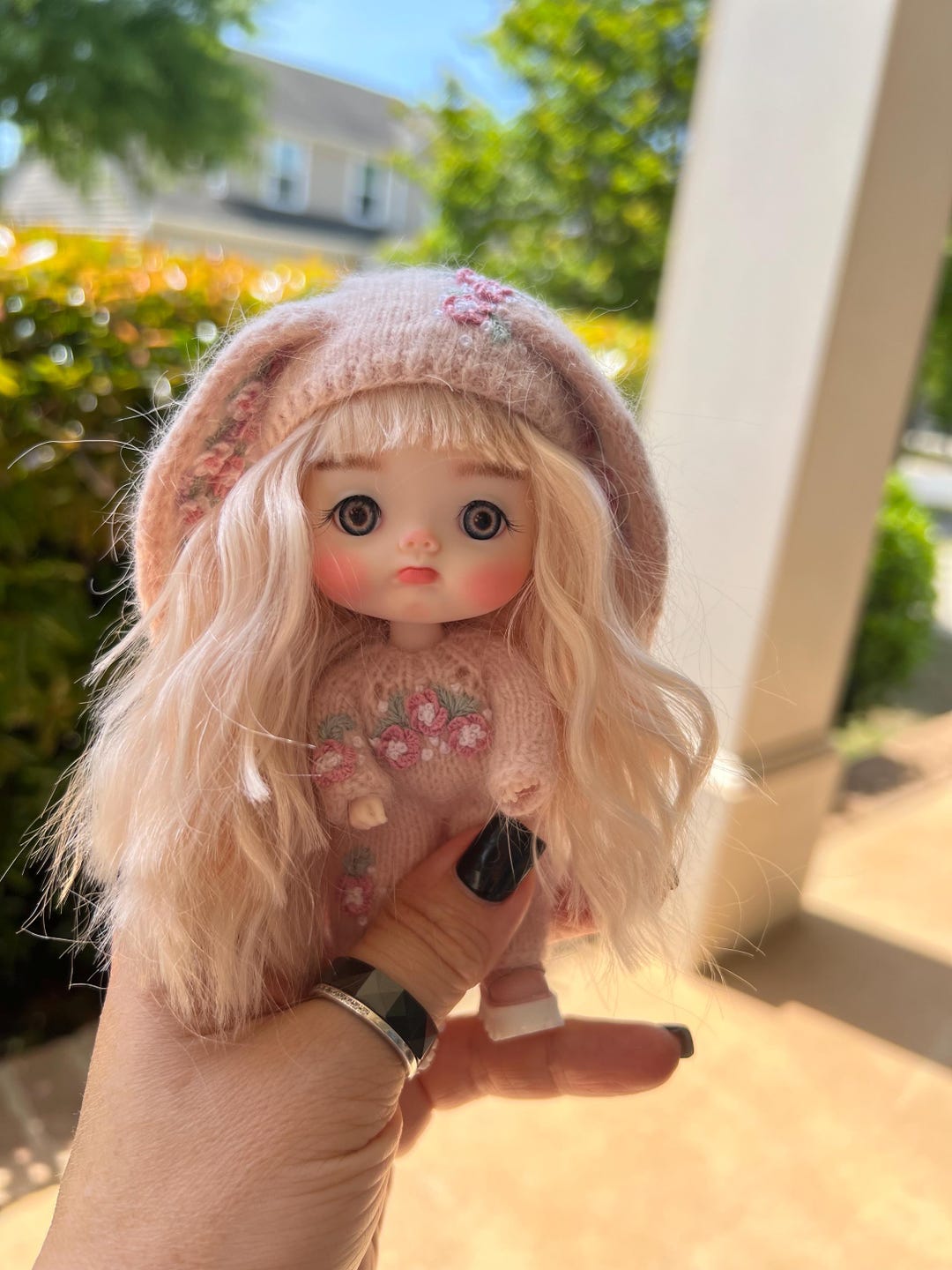 Little Baby OB11 is Available for Adoption. White Hair. Natural Angora ...