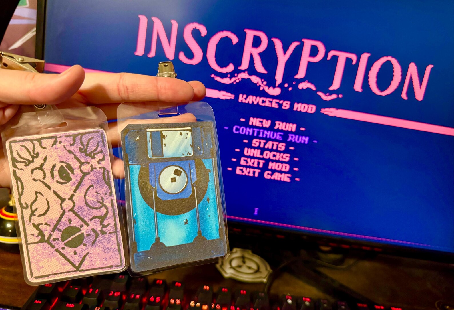 Custom Inscyption Inspired Card Badge - Etsy
