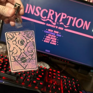 Custom Inscyption Inspired Card Badge - Etsy