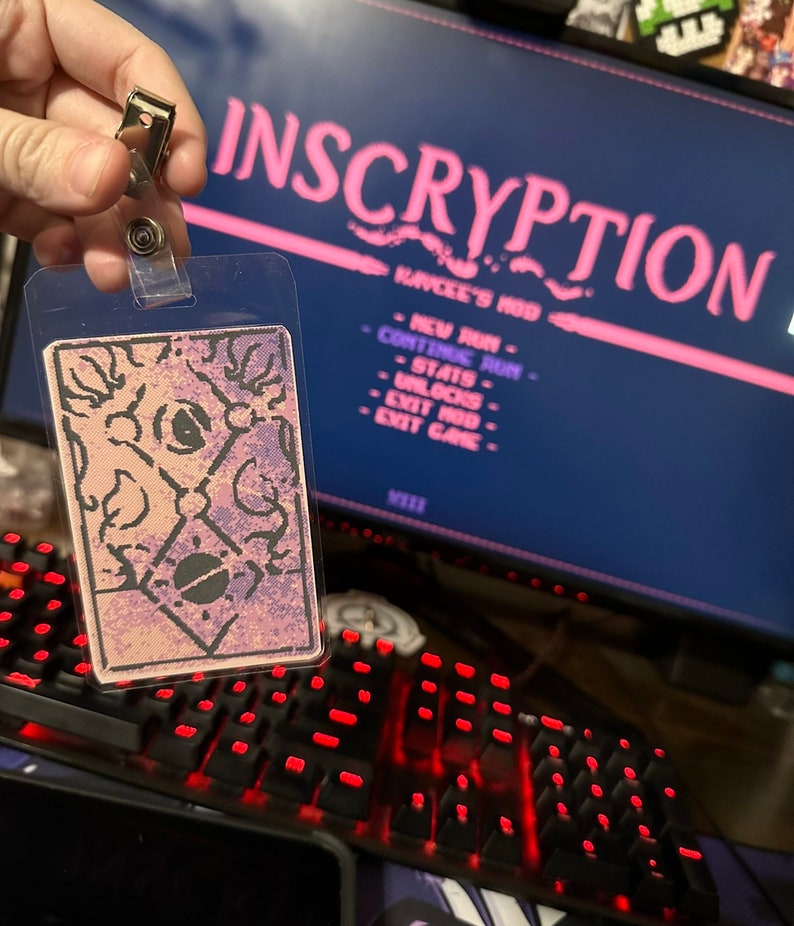 Custom Inscyption Inspired Card Badge - Etsy