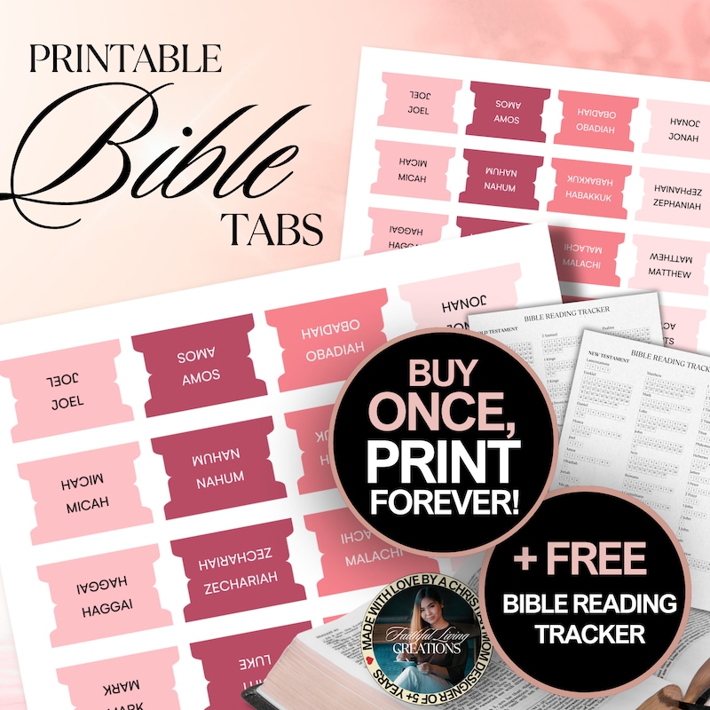 Pink Bible - Etsy
