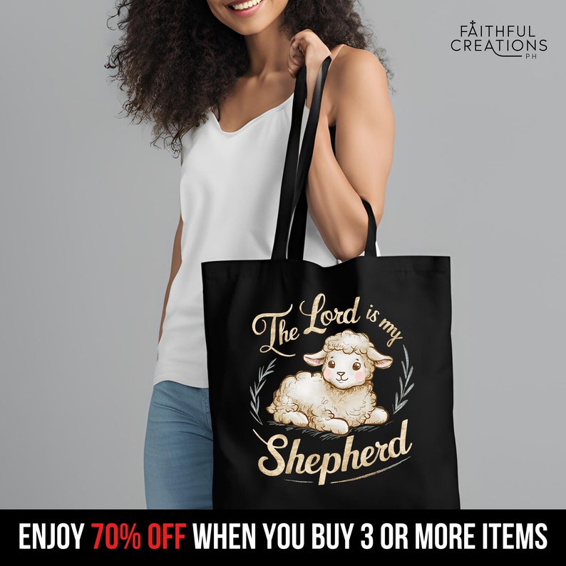 The Lord is My Shepherd PNG, Christian Lamb Sublimation Design, Lords ...