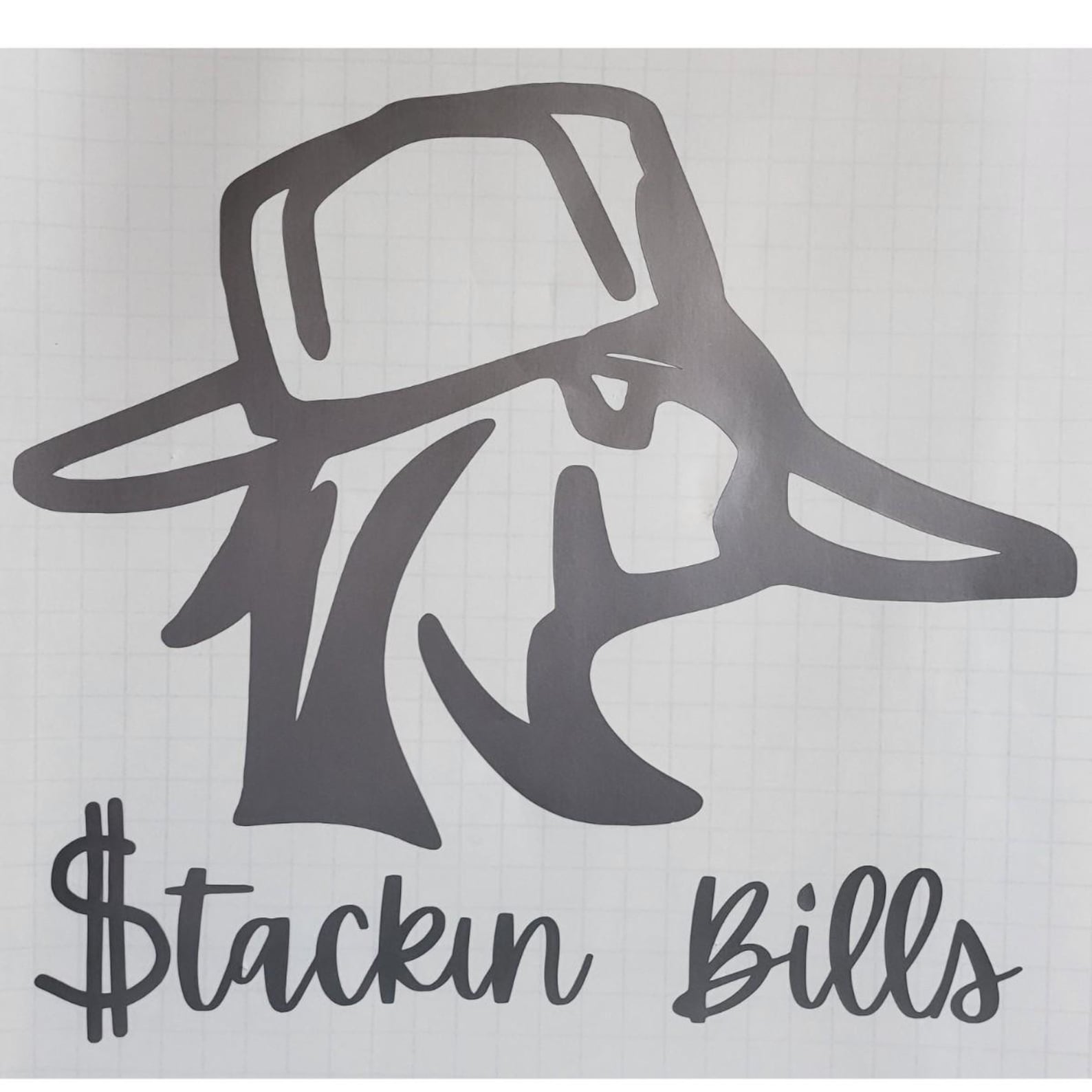 Stackin Bills Duck Car Decal High-quality Outdoor Vinyl Sticker for Car ...
