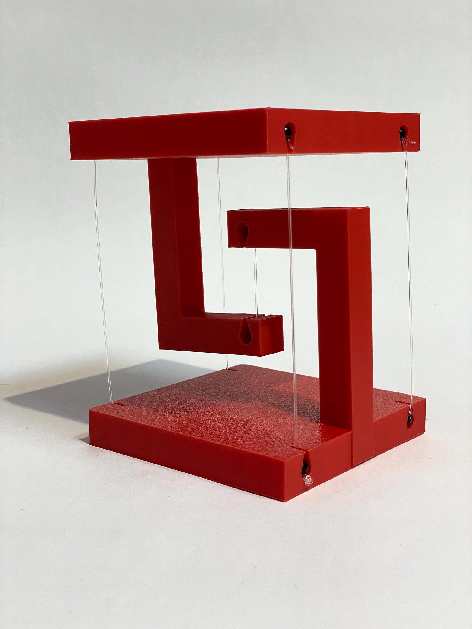 Tensegrity Cube, Mini Floating Table, Impossible Ornament, Surprising ...