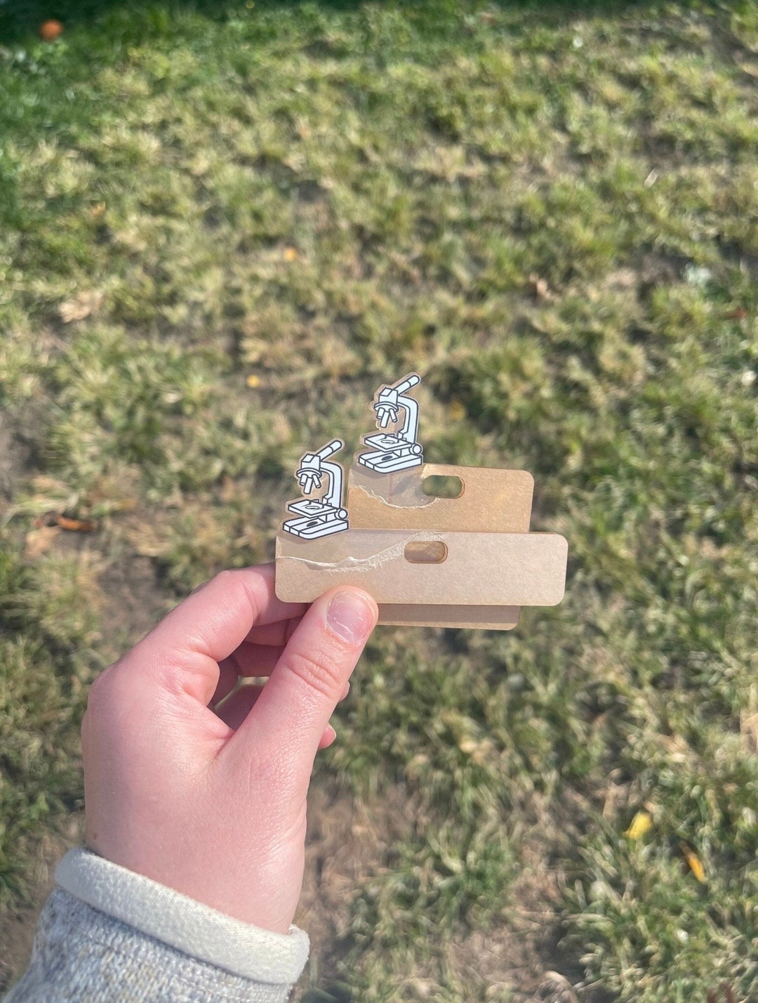 Microscope Badge Topper | Nurse Gift | Pathology Gift - Etsy