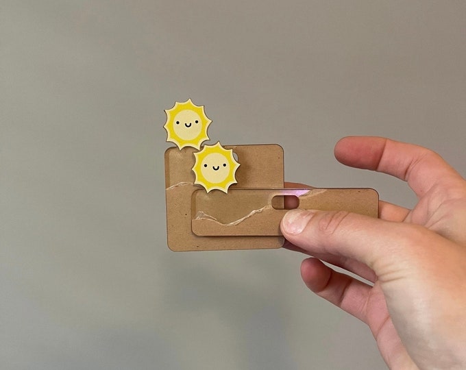 Sun Badge Topper | Nurse Gift - Etsy