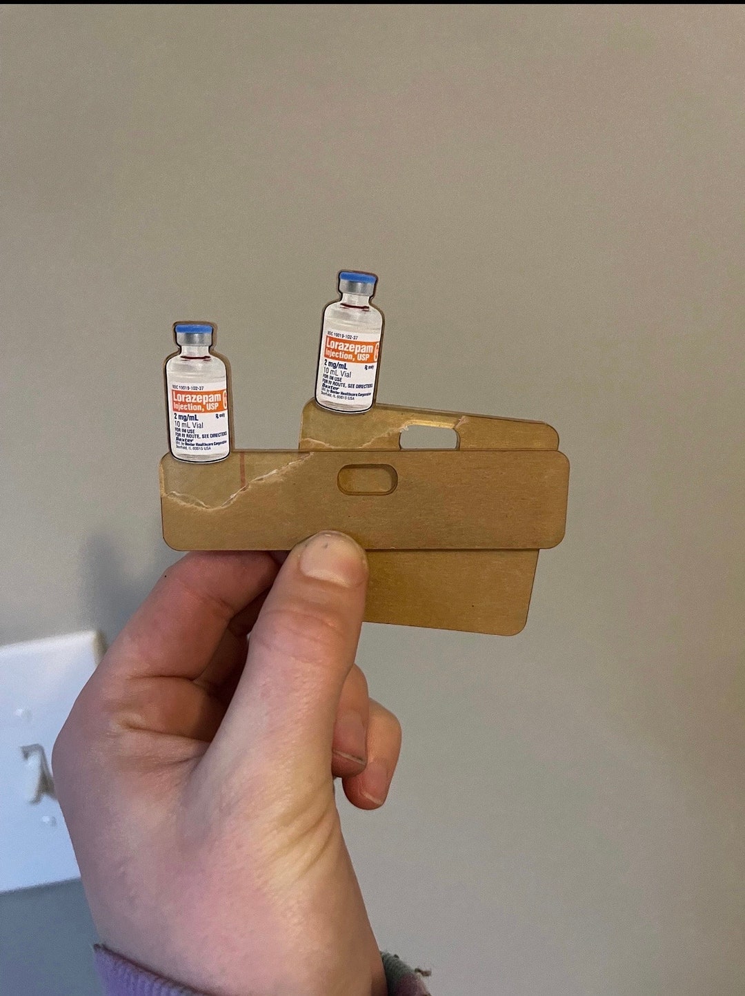 Ativan Vial Badge Topper | Nurse Gift | ICU | Anesthesia - Etsy