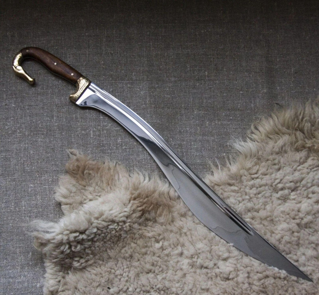 Pure D2 Steel Swords , Falcata Sword , Falcata Circa, Iberian Falcata , With Leather Sheath - Etsy