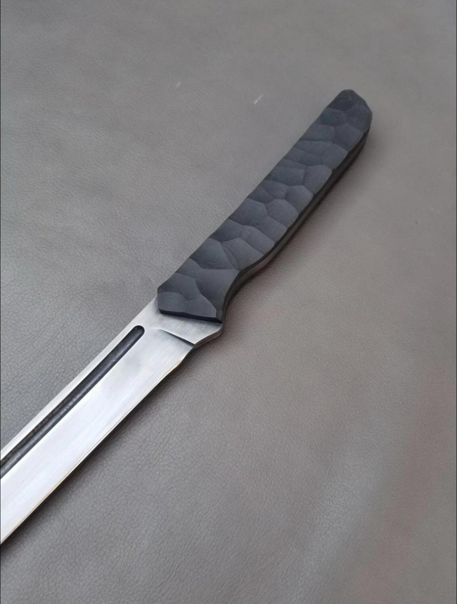Handmade Tanto, Ninja Sword D2 Tool Steel 30inches With Leather Sheath ...