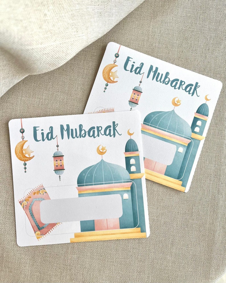 Customized Eid Money Card | Eidi Cash Holder - Etsy