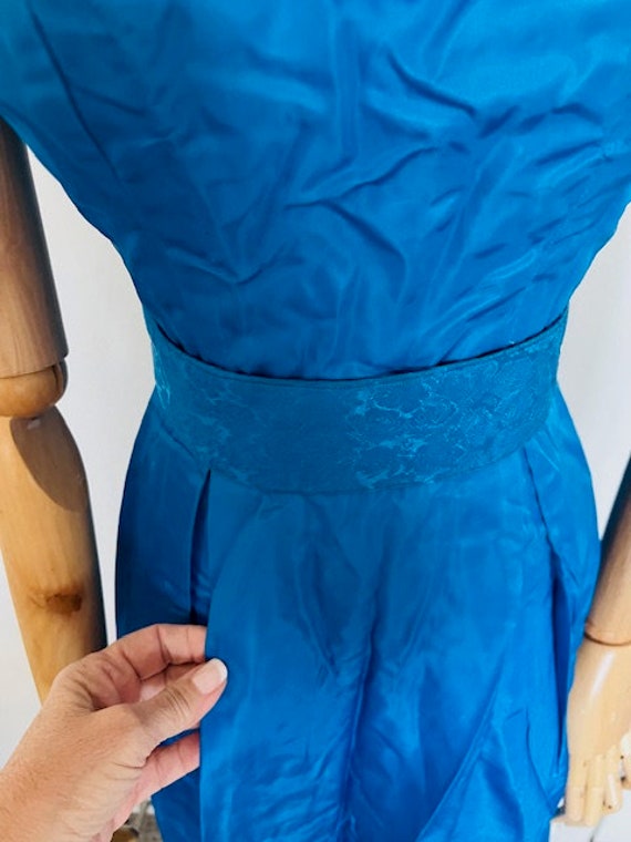 Vintage Formal Gown with removable Train - Gem