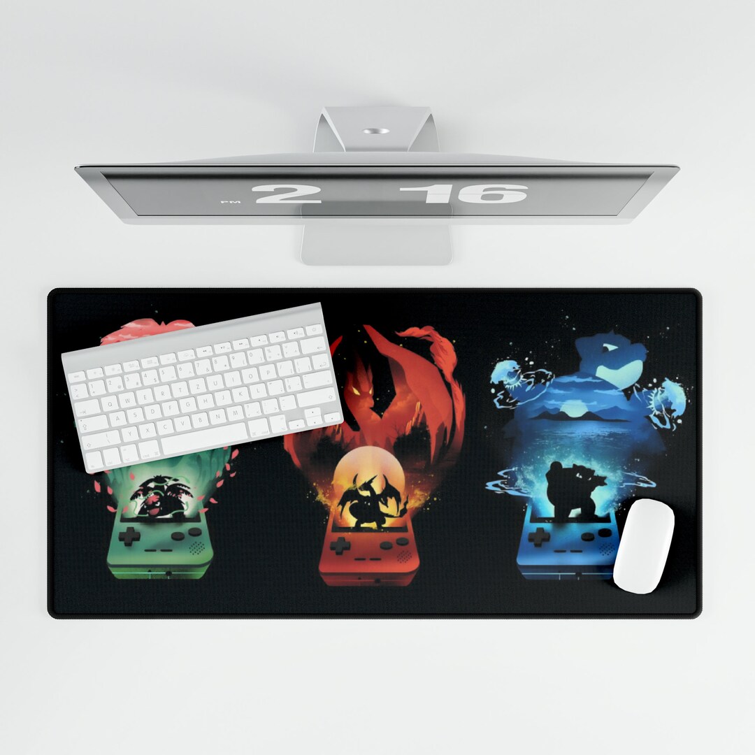 Venusaur, Charizard and Blastoise Gaming Mouse Matt - Etsy UK
