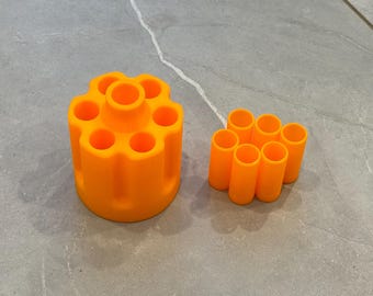 LOKI Nerf MAYFLY W/nightingale Wheels Talon Mag-fed Nerf Maverick Foam Dart Blaster - Etsy